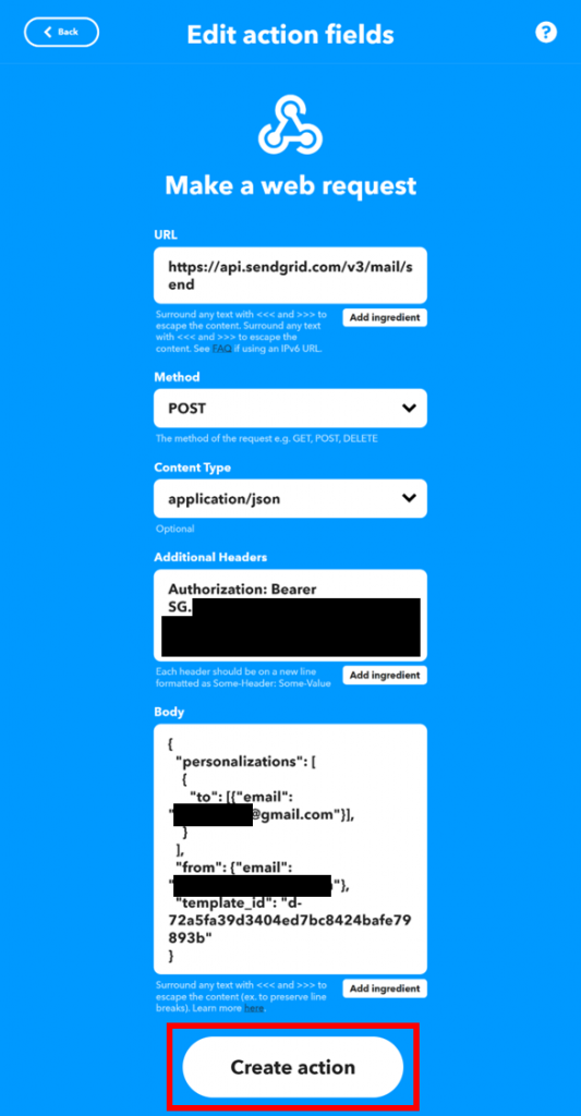 IFTTTとSendGridを使って自動通知メールを送ろう | SendGridブログ