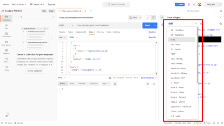 Postmanを使ってWeb APIにアクセスする その1 | SendGridブログ